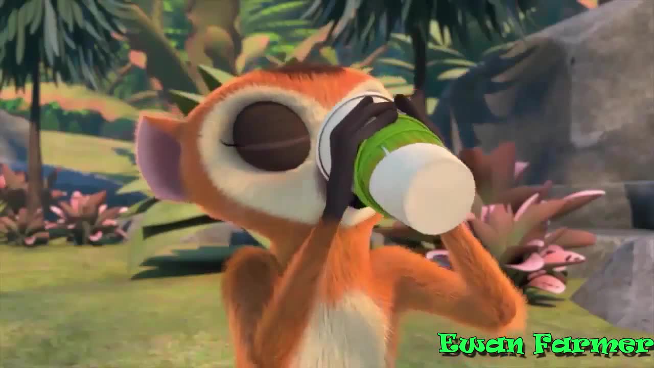 All Hail King Julien: Lots of coffee. Find clips on VLIPSY