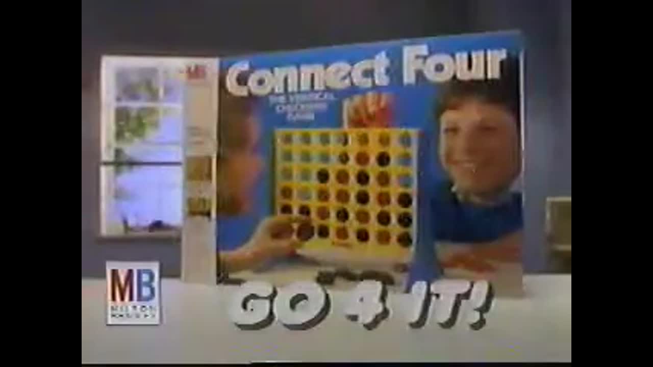 Retro Commercials - Go for it, Connect Four! | Download HD video clip ...