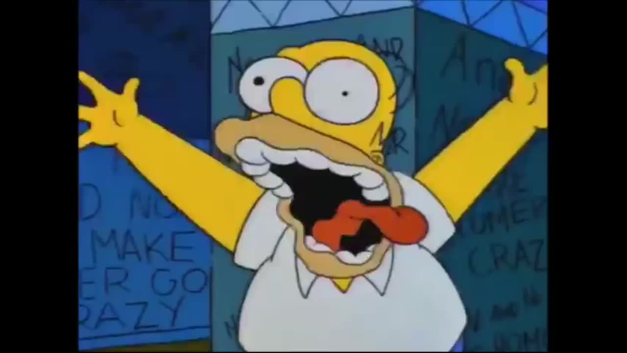 Homer Simpson - Go Crazy | Download HD video clip on | Vlipsy