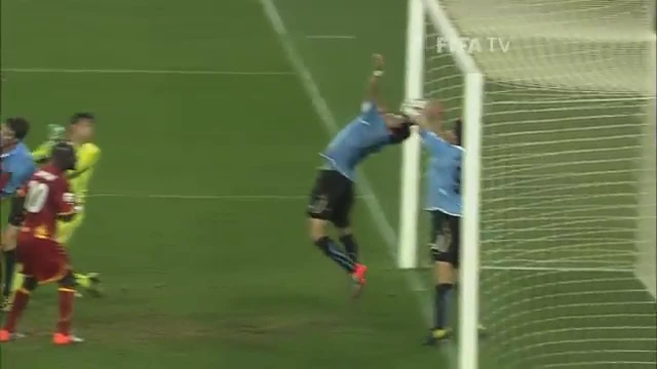 South Africa World Cup: Luis Suarez Handball. Find clips on VLIPSY