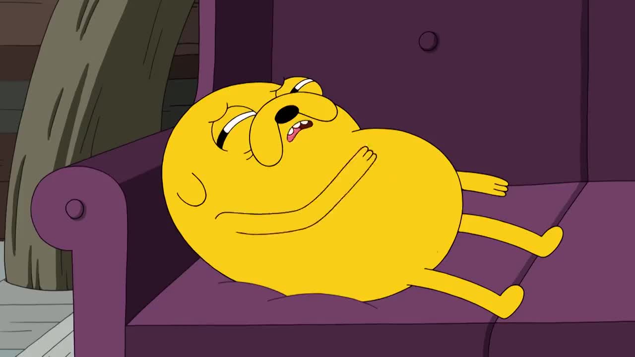 Adventure Time - Tired and hungry | Download HD video clip on | Vlipsy