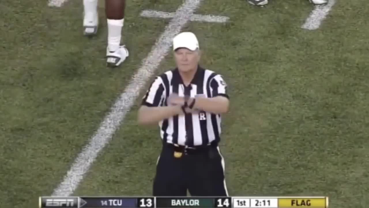 College Football: False start on everyone. Find clips on VLIPSY