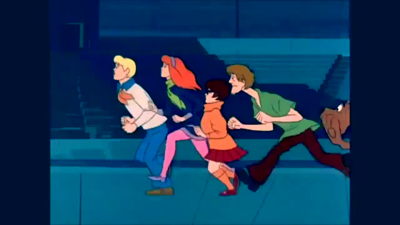Scooby Doo: Scooby Gang Running - Find clips on VLIPSY