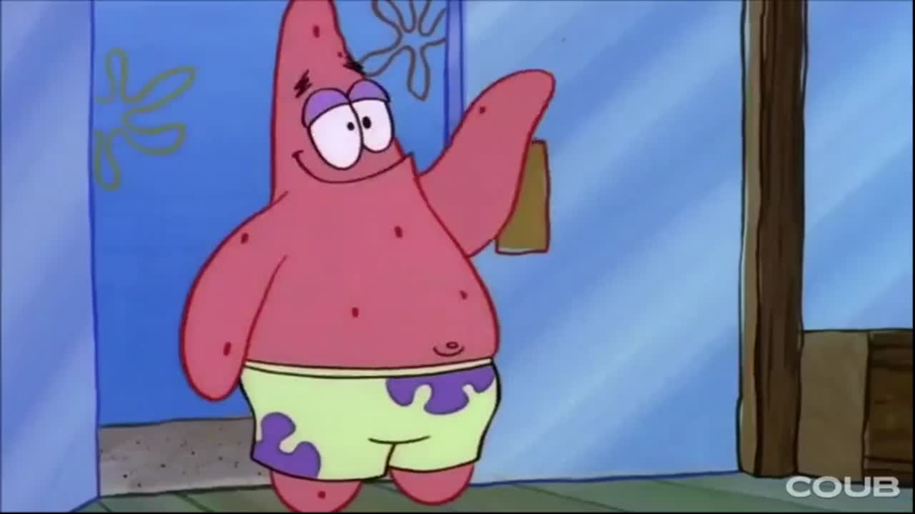 Spongebob Squarepants: Good morning, Krusty Crew. Find clips on VLIPSY