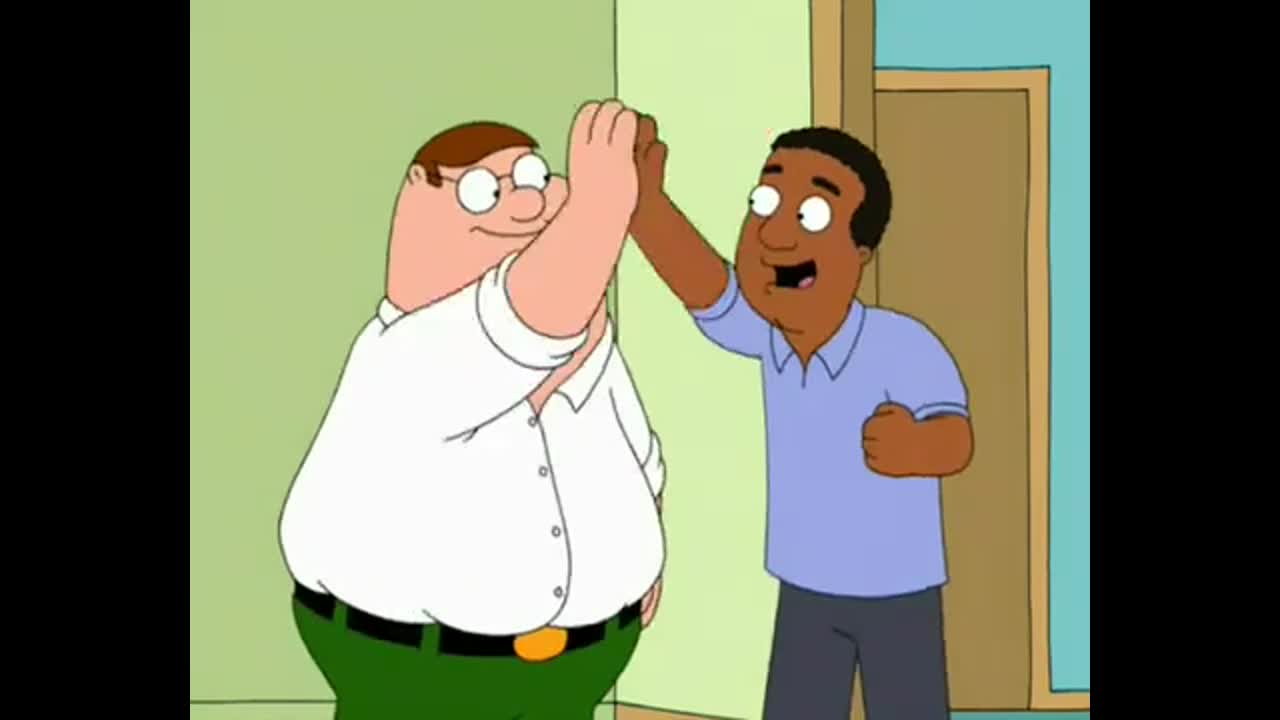 Family Guy - High Five | Download HD video clip on | Vlipsy