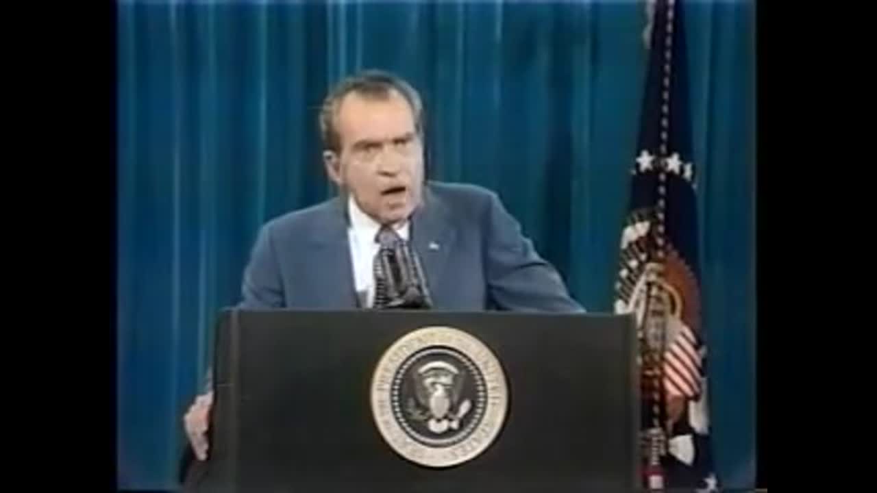 Nixon Speech - I Am Not a Crook (Video Clip) | Download HD | Vlipsy
