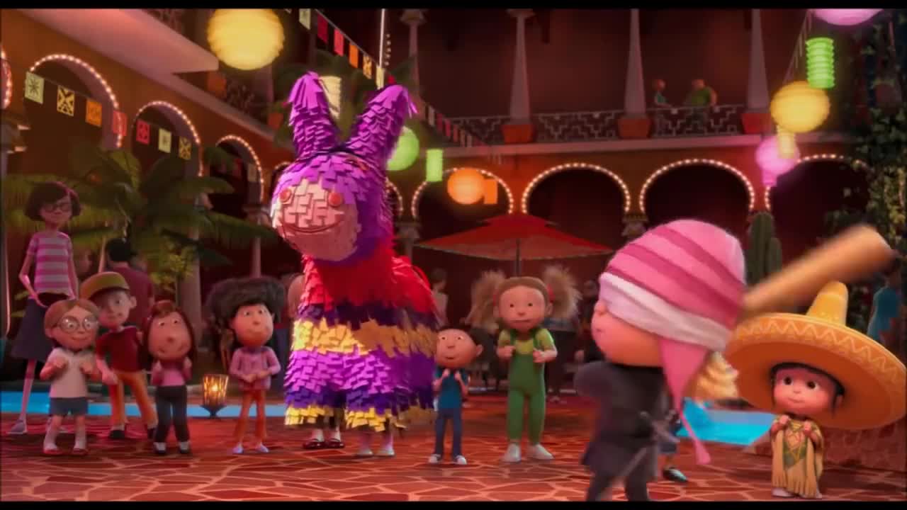 Despicable Me 2 - Cinco De Mayo Pinata | Download HD video clip on | Vlipsy