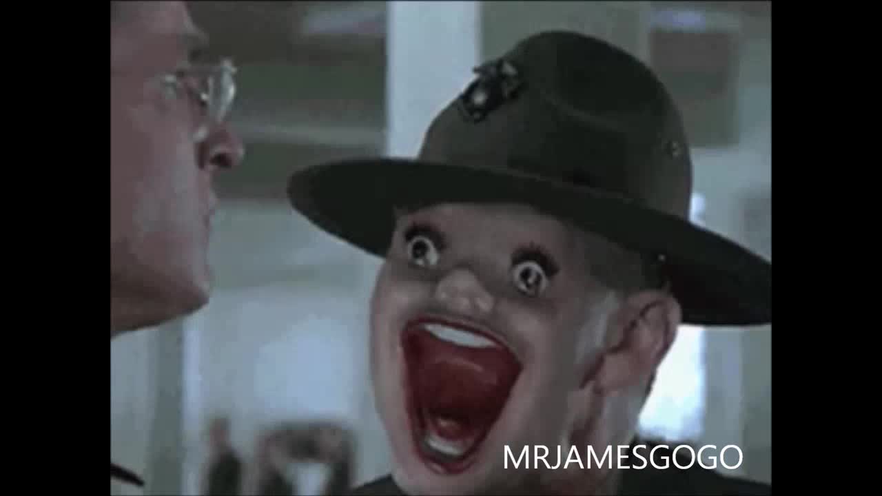 Full Metal Jacket - Let me see your war face | Download HD video clip ...