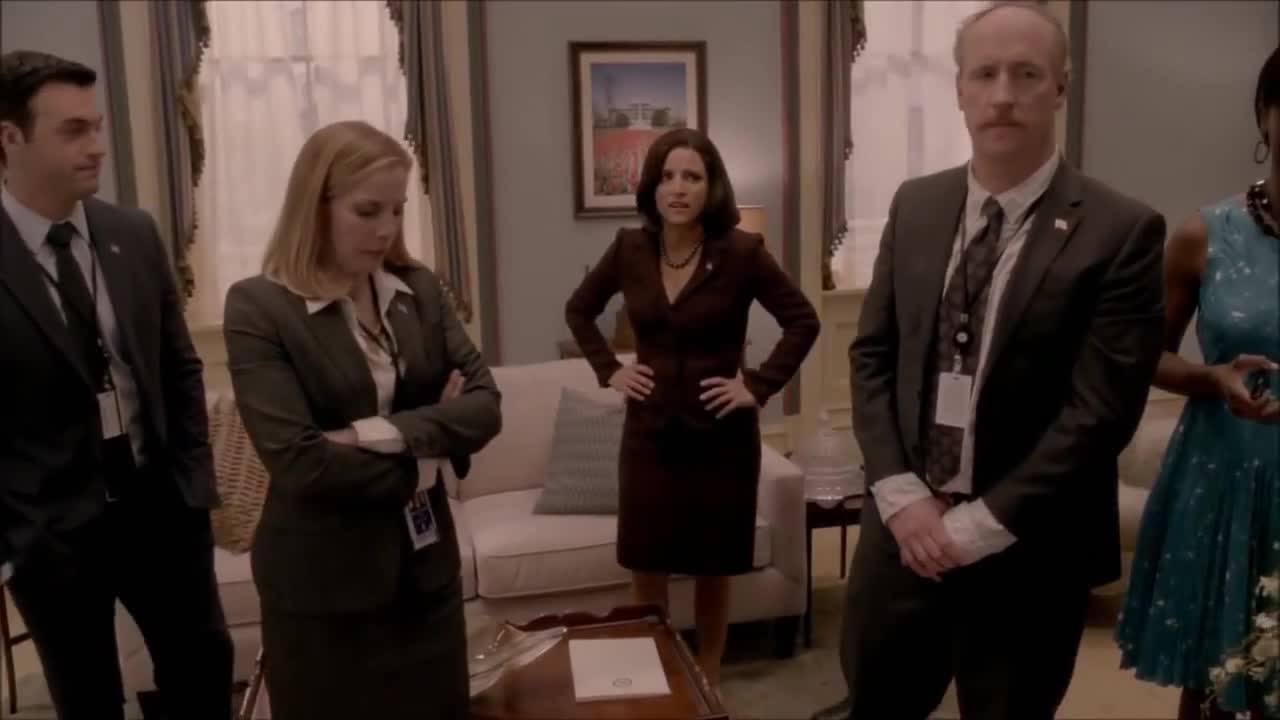 Veep: I am going to throw up a leg. Find clips on VLIPSY