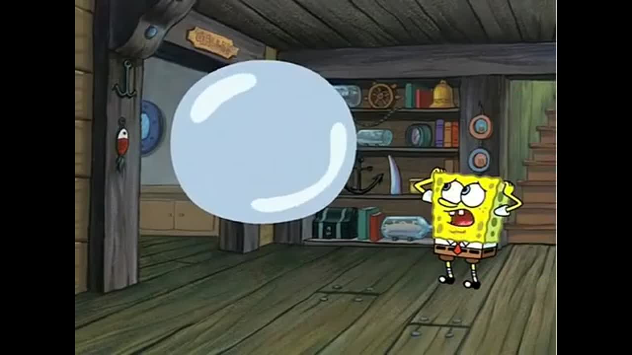 SpongeBob SquarePants - What Could Be Worse Than a Giant Paint Bubble ...