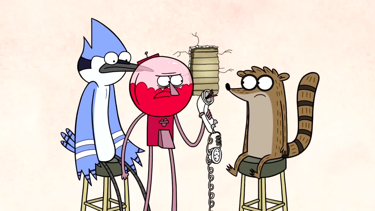 Regular Show - No more prank calls | Download HD video clip on | Vlipsy