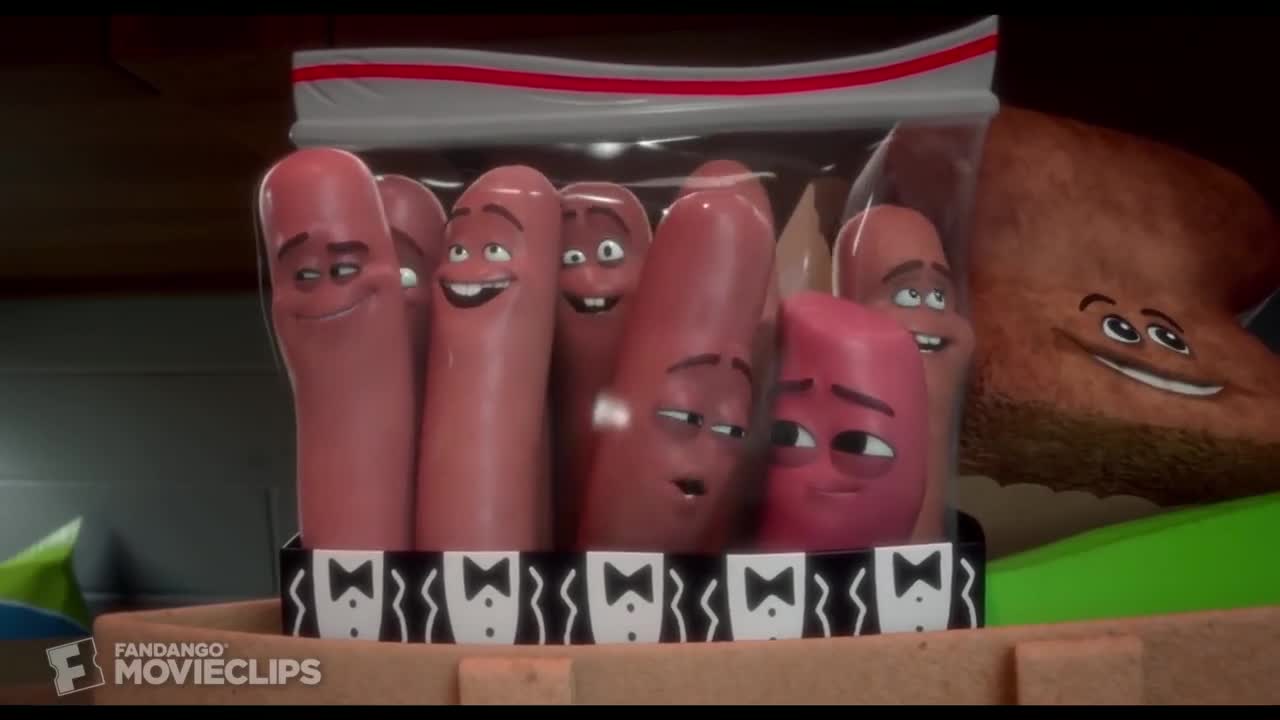 Sausage Party - Let's see that smile | Download HD video clip on | Vlipsy