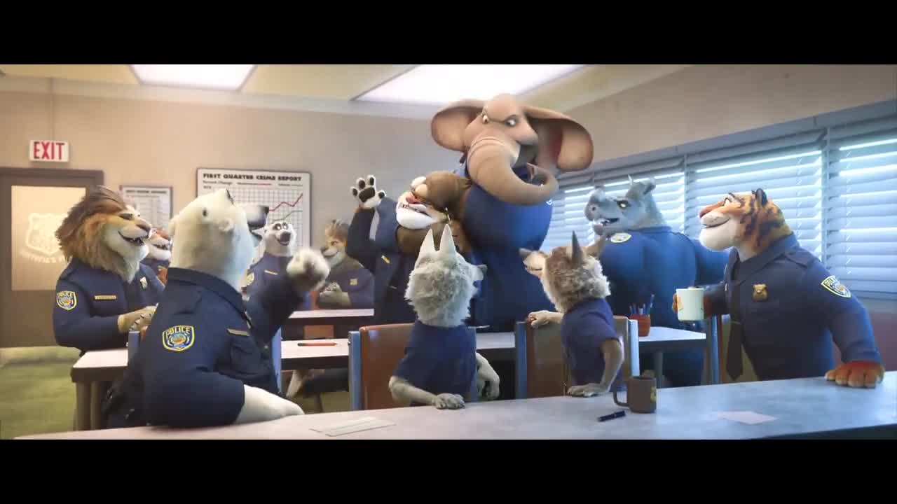 Zootopia - Acknowledge the elephant in the room...Happy birthday ...