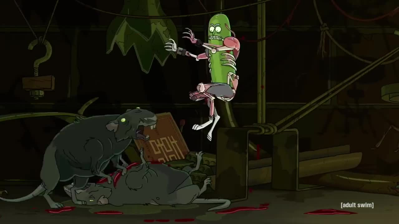 Rick and Morty: Oh Yeah! Fight! Pickle Rick! - Find clips on VLIPSY