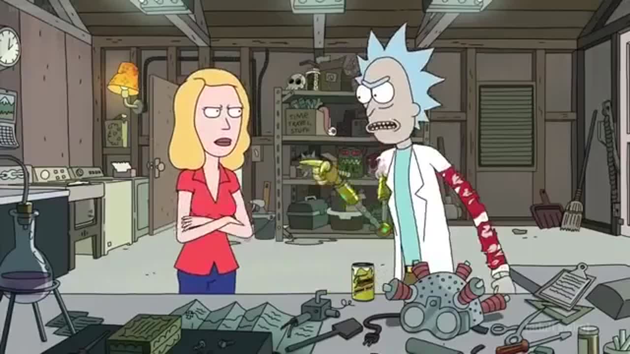 rick and morty - Cut the high road routine | Download HD video clip on ...