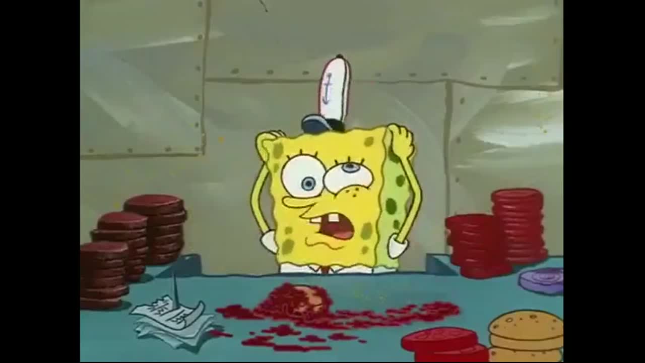 Spongebob Squarepants - I'm losing it | Download HD video clip on | Vlipsy