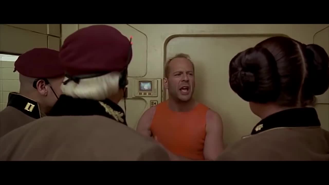 The Fifth Element: She hates the military. Find clips on VLIPSY