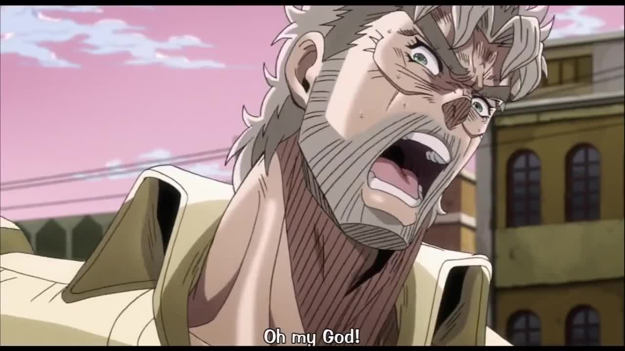 JoJo's Bizarre Adventure: Stardust Crusaders: Oh my God!. Find clips on ...