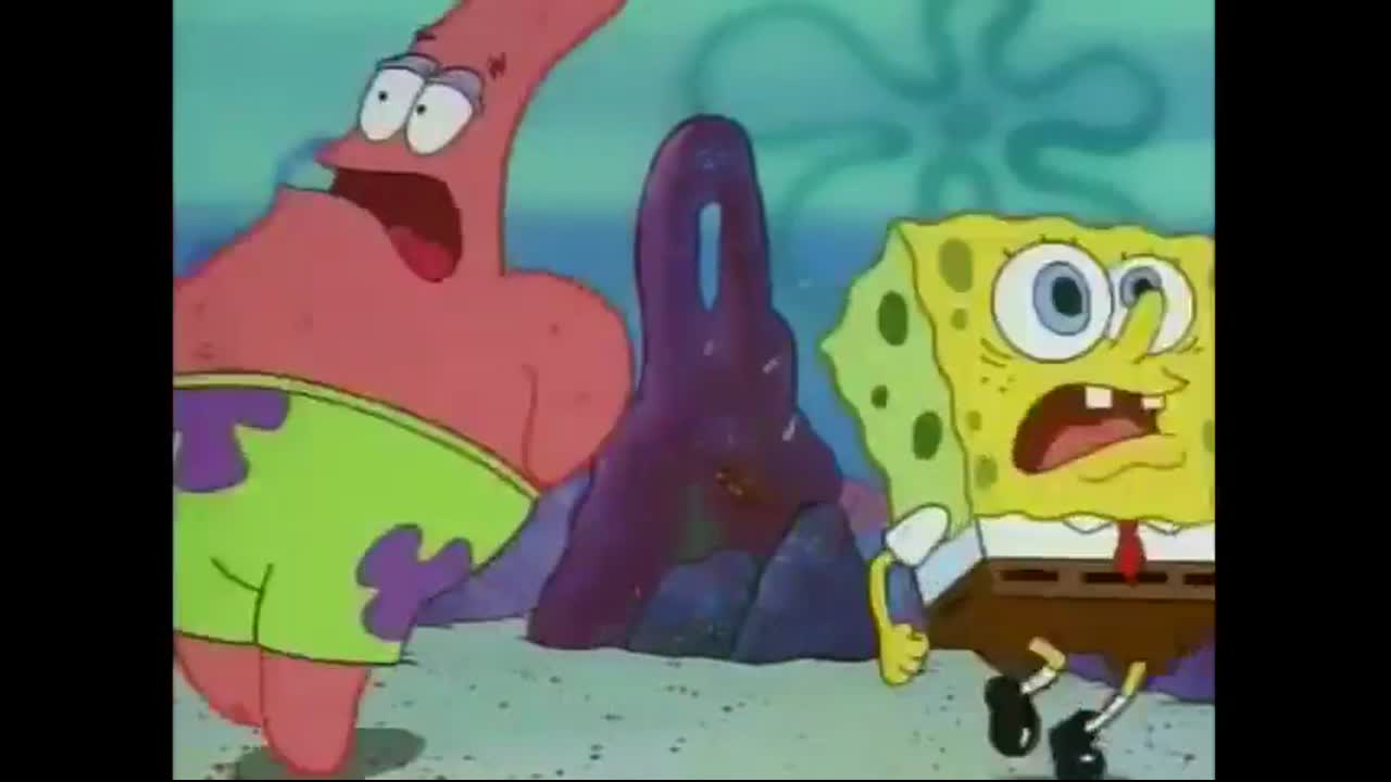 Spongebob Squarepants - Run away | Download HD video clip on | Vlipsy