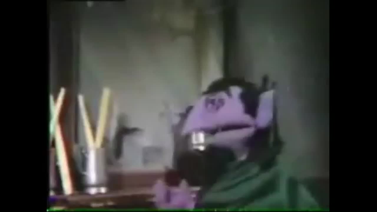Sesame Street Meme (The Count Censored) - When I'm alone | Download HD ...