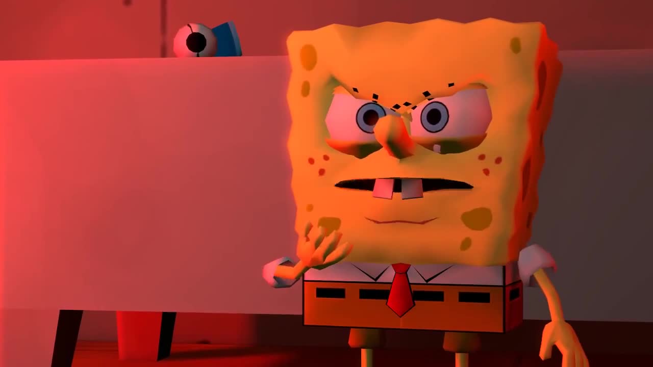 Spongebob on wii u 2 - They Don't care about me, No one cares about me ...