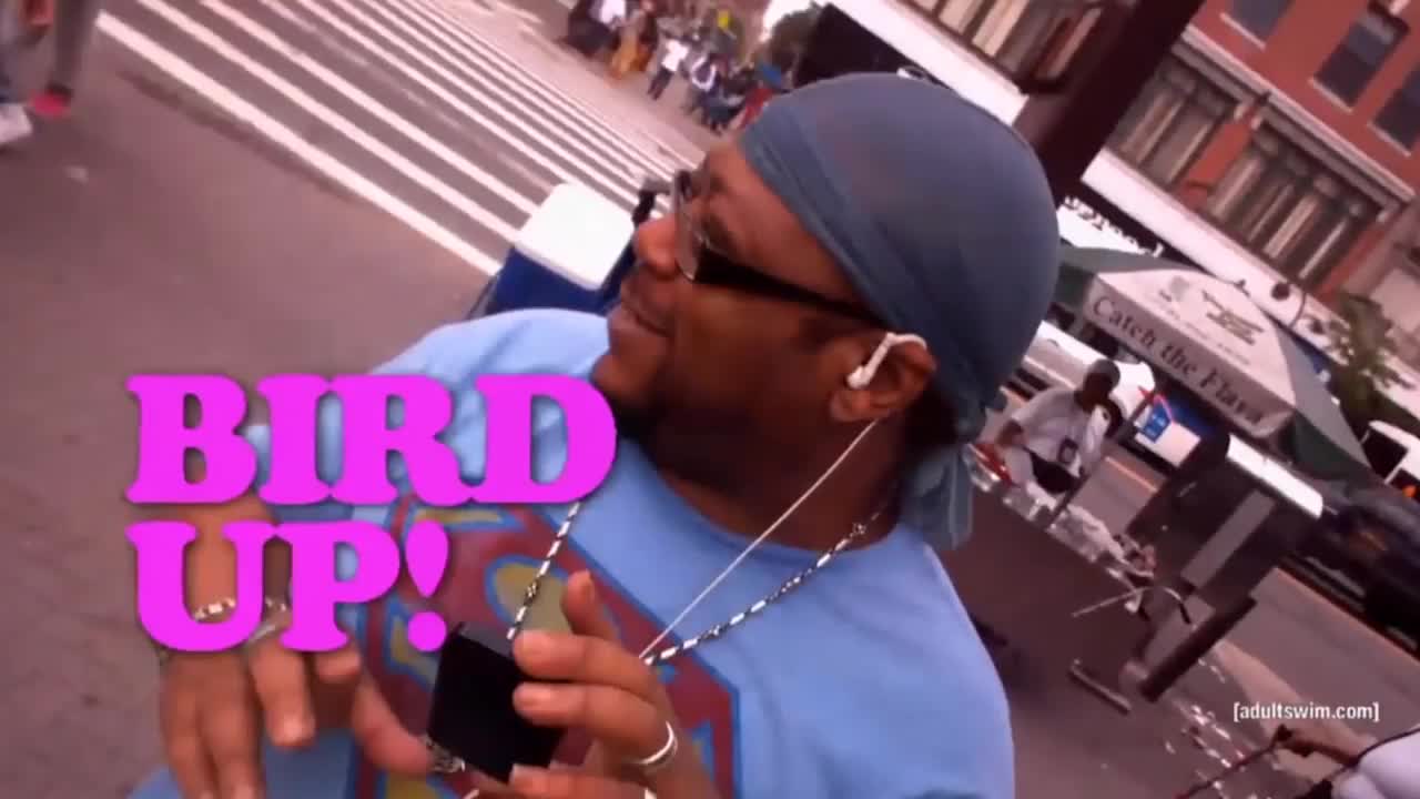The Eric Andre Show - Bird up! | Download HD video clip on | Vlipsy