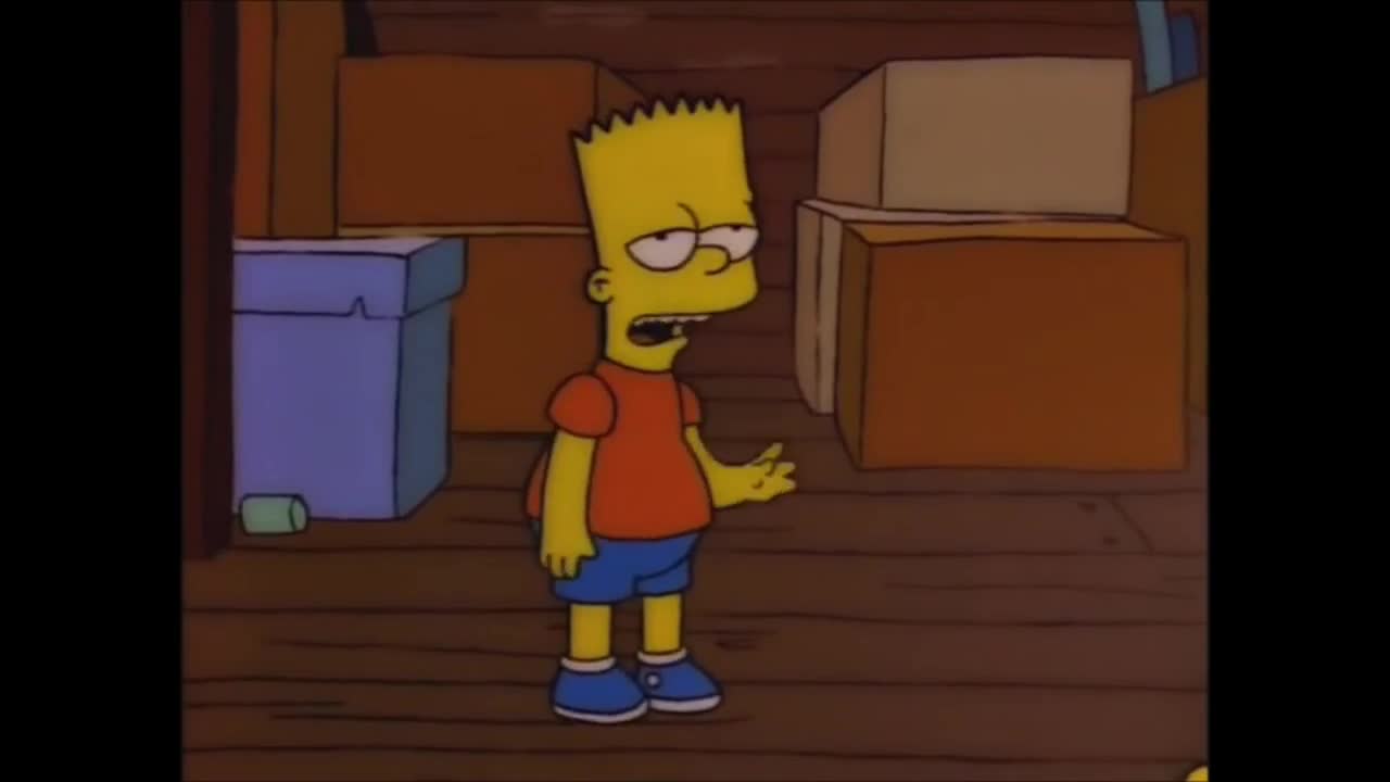 The Simpsons - Don't look so shocked | Download HD video clip on | Vlipsy