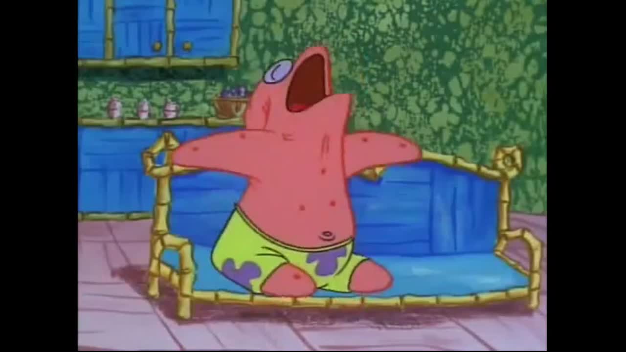 Spongebob Squarepants - Snoring Patrick | Download HD video clip on ...