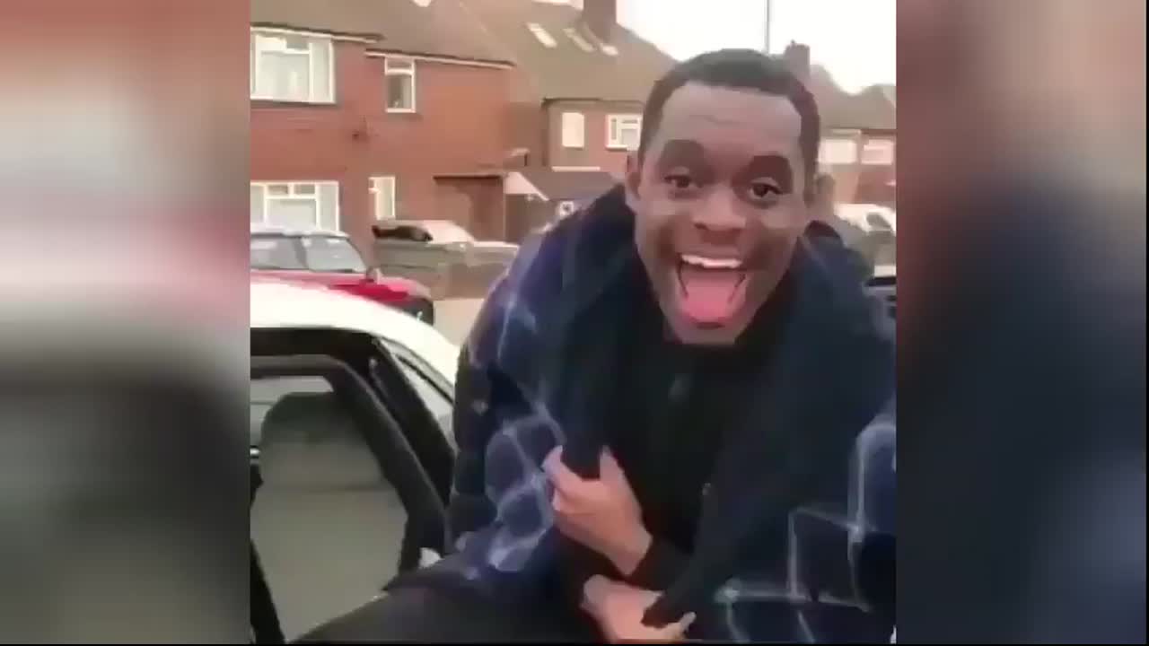 Meme - Man laughing getting into car | Download HD video clip on | Vlipsy