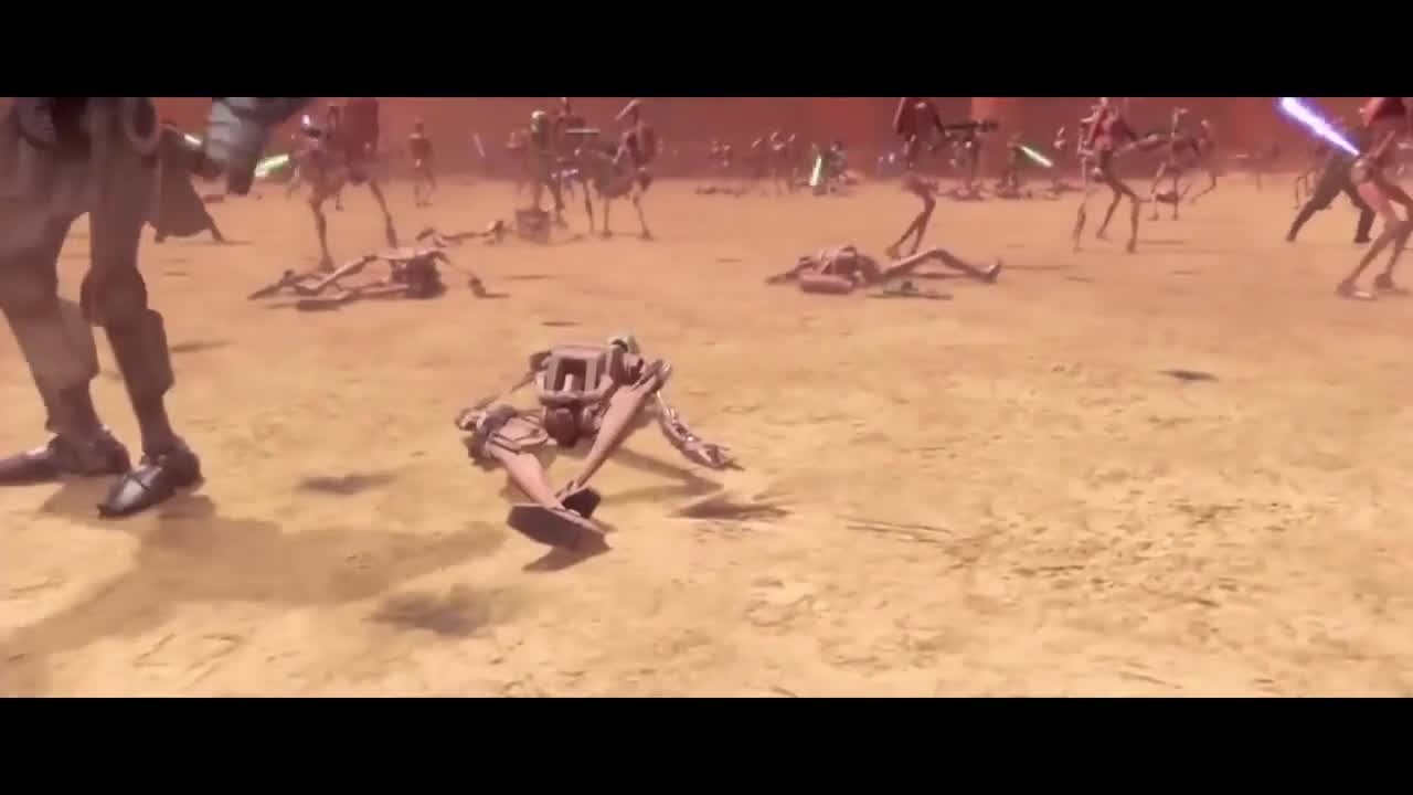 Star Wars Attack of the Clones - Force push | Download HD video clip on | Vlipsy