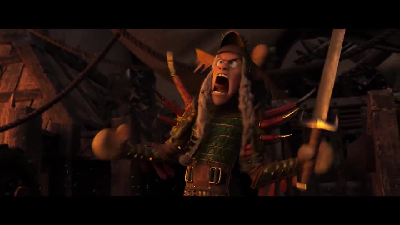 How to Train Your Dragon 3 - Angry Scream | Download HD video clip on ...