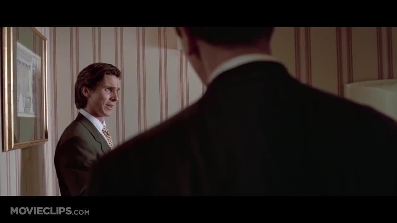 American Psycho - I've gotta return some video tapes | Download HD ...