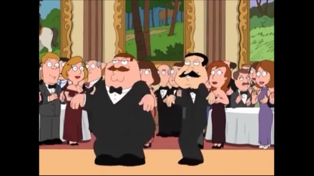 Family Guy: Peter And Quagmire dancing - Find clips on VLIPSY