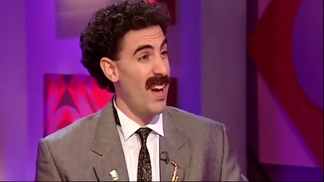 Borat: What??? - Find clips on VLIPSY