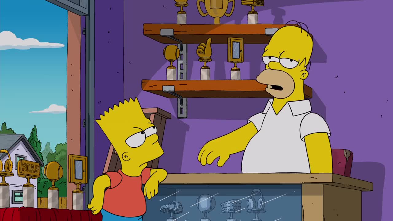 The Simpsons - Pfft Yeah Right | Download HD video clip on | Vlipsy
