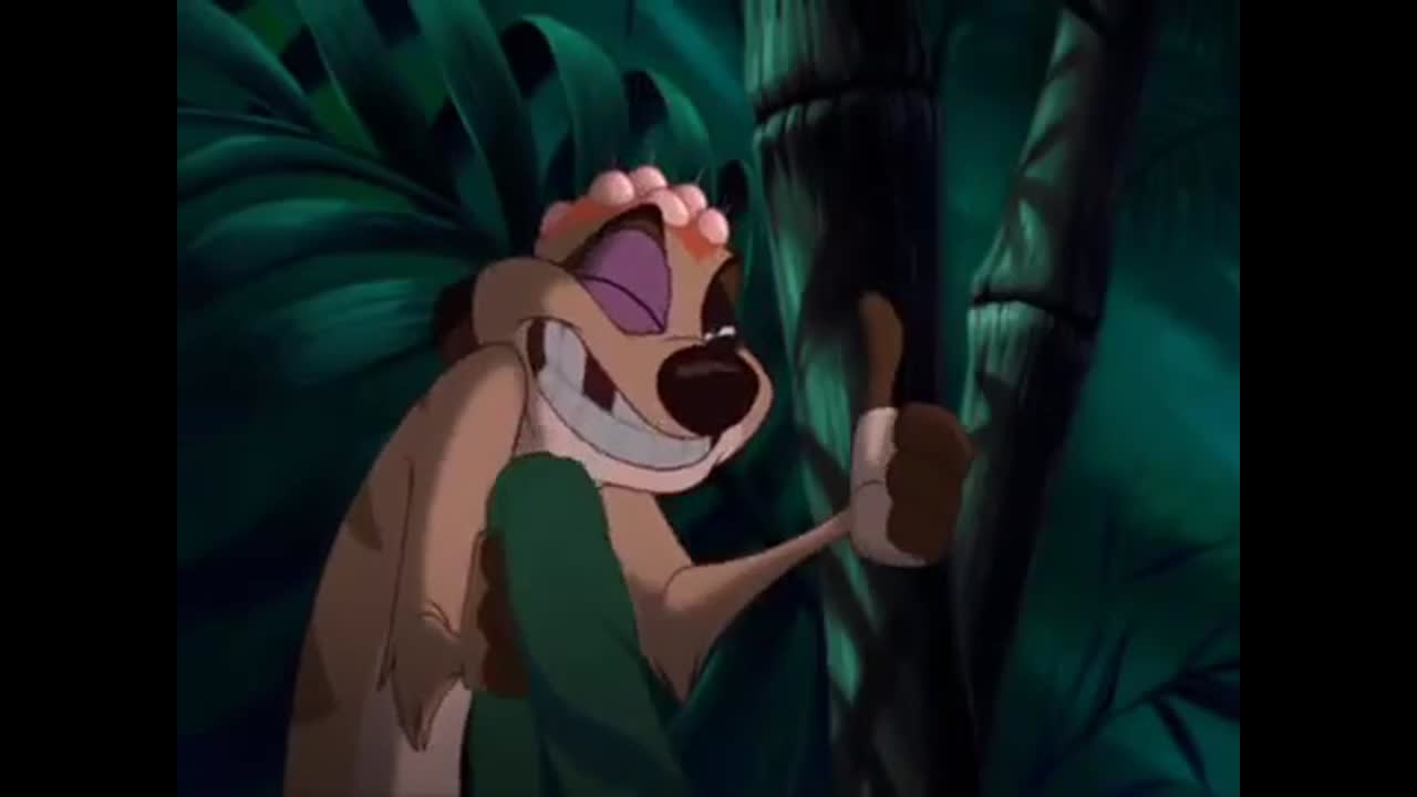 Timon and Pumbaa: Thumbs up - Find clips on VLIPSY
