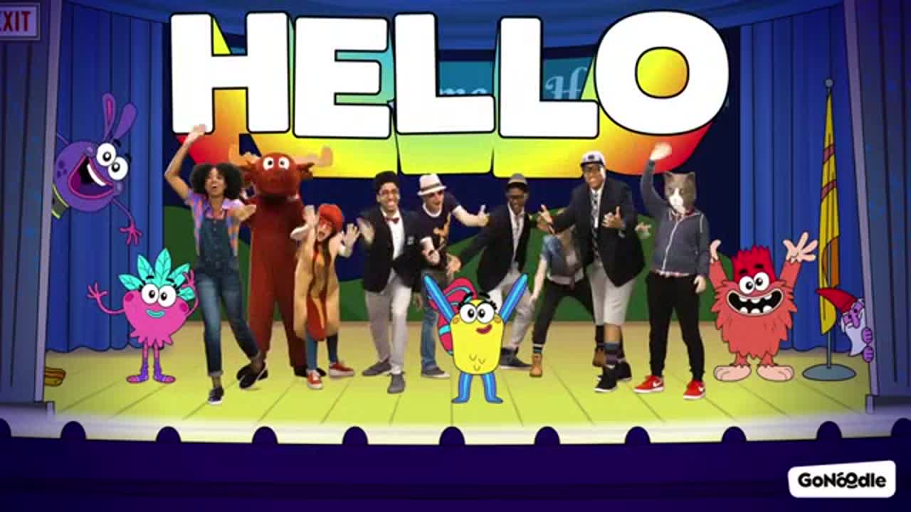 GoNoodle: Hello - Find clips on VLIPSY