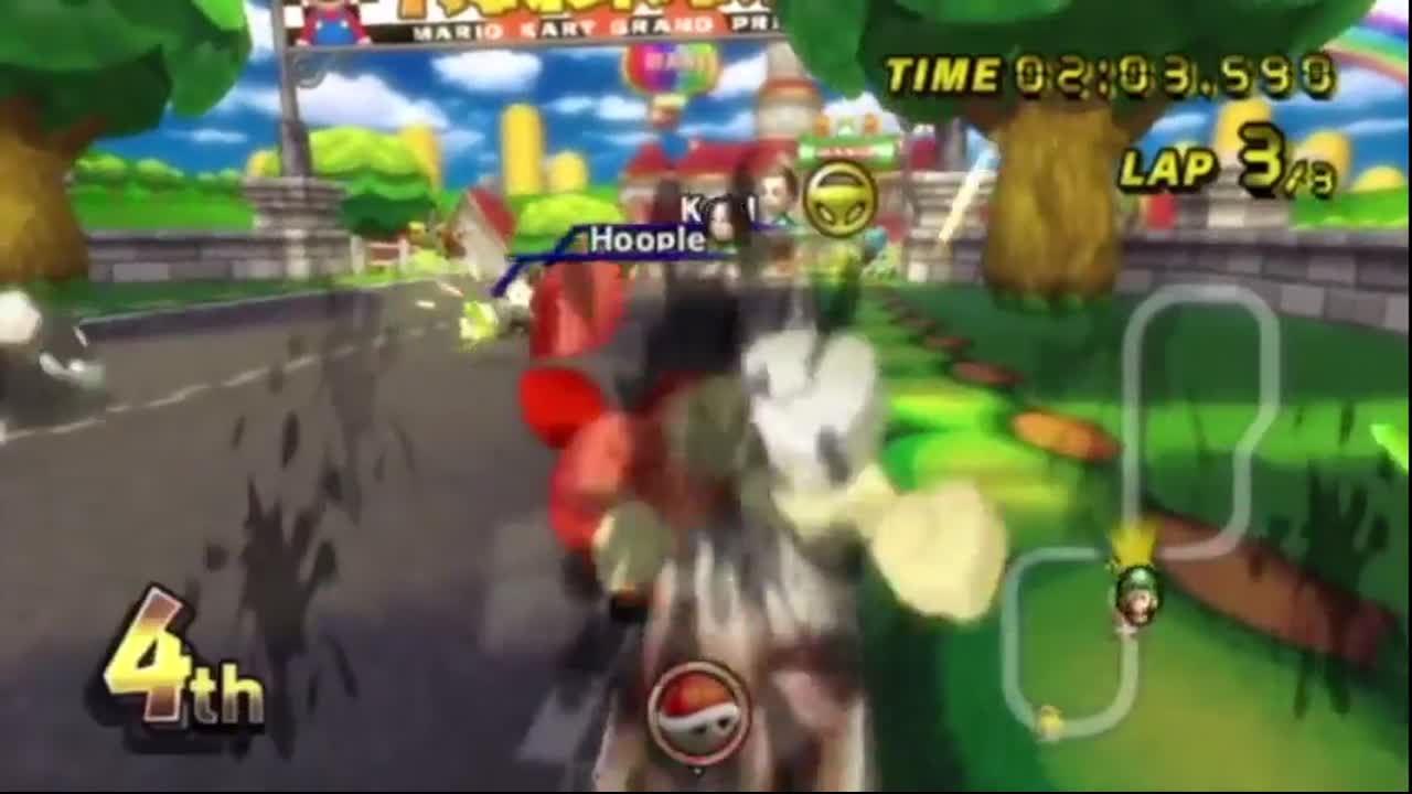 Mario Kart - Mario Kart Dunkey | Download HD video clip on | Vlipsy