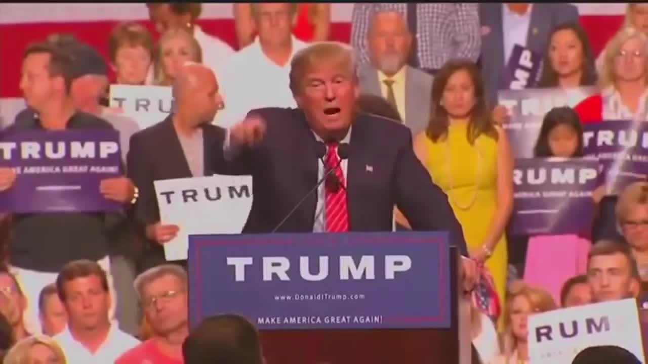 Donald Trump - Komatsu Tractor | Download HD video clip on | Vlipsy