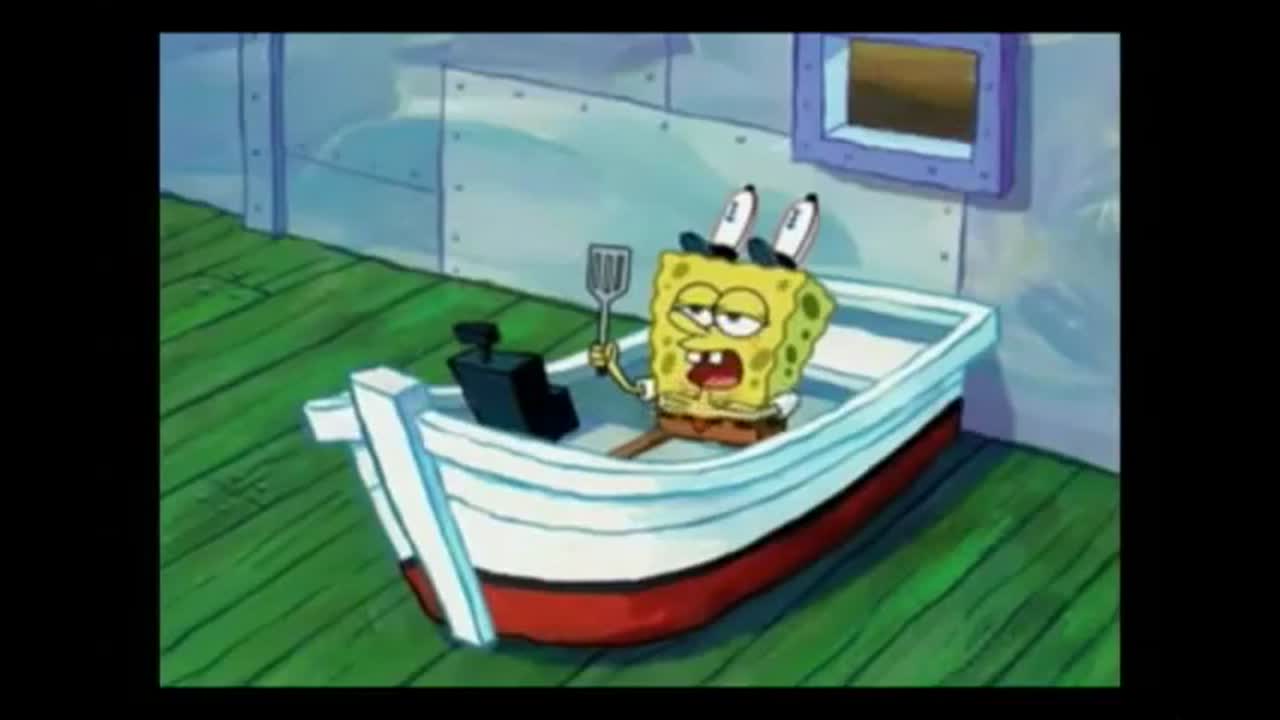 Spongebob Squarepants - Getting kind of bored | Download HD video clip on | Vlipsy