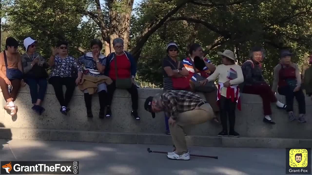 Grant Fox - Old man backflip | Download HD video clip on | Vlipsy
