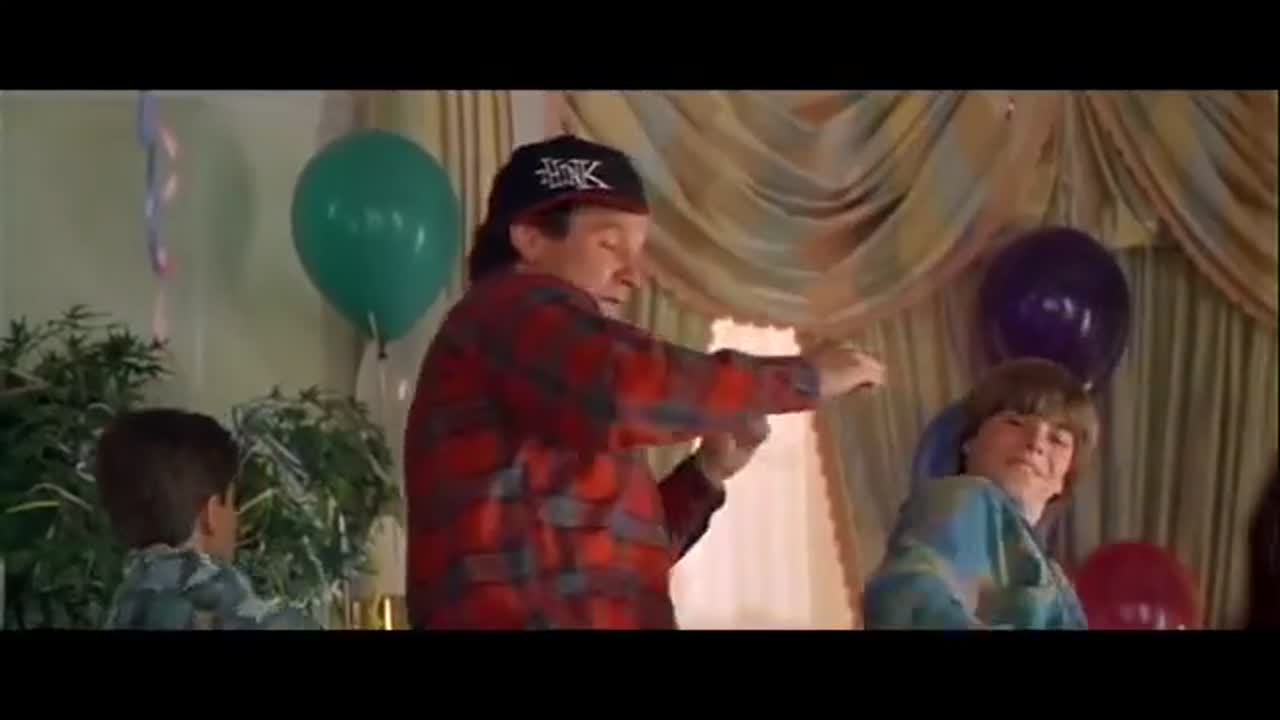 Mrs. Doubtfire - Birthday Party Dancing | Download HD video clip on ...
