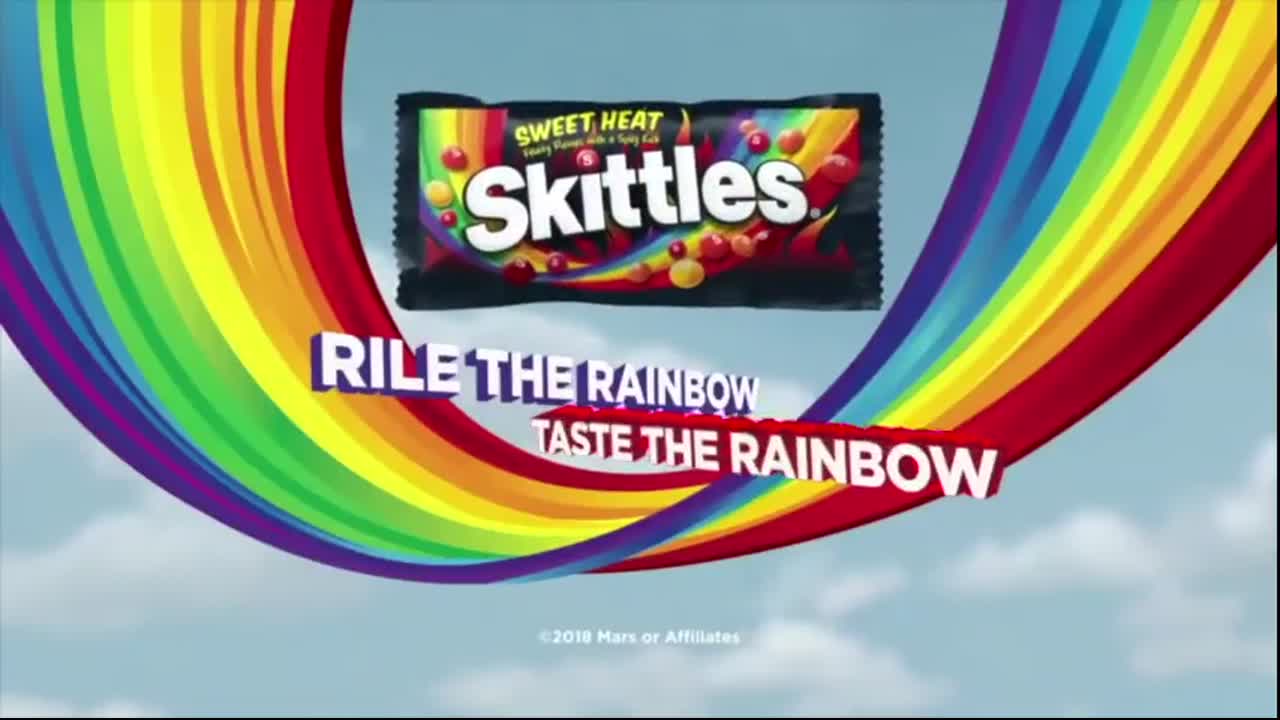 Skittles - Taste The Rainbow | Download HD video clip on | Vlipsy