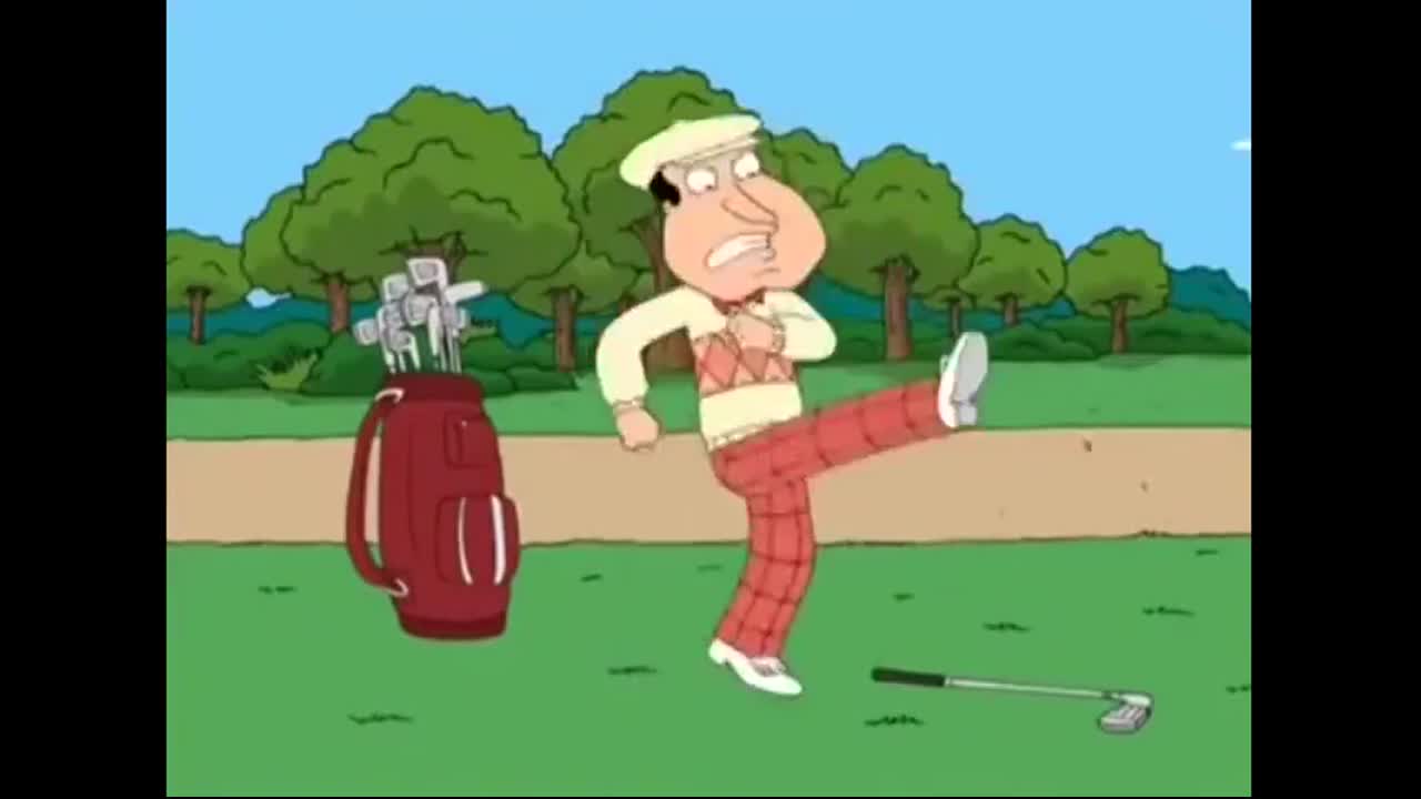 Family Guy - Golf rage | Download HD video clip on | Vlipsy