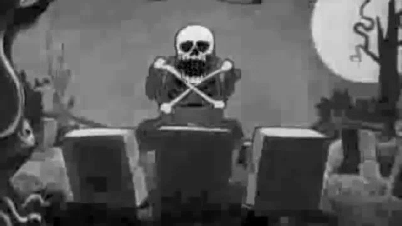 The Skeleton Dance: Skeleton clacking. Find clips on VLIPSY
