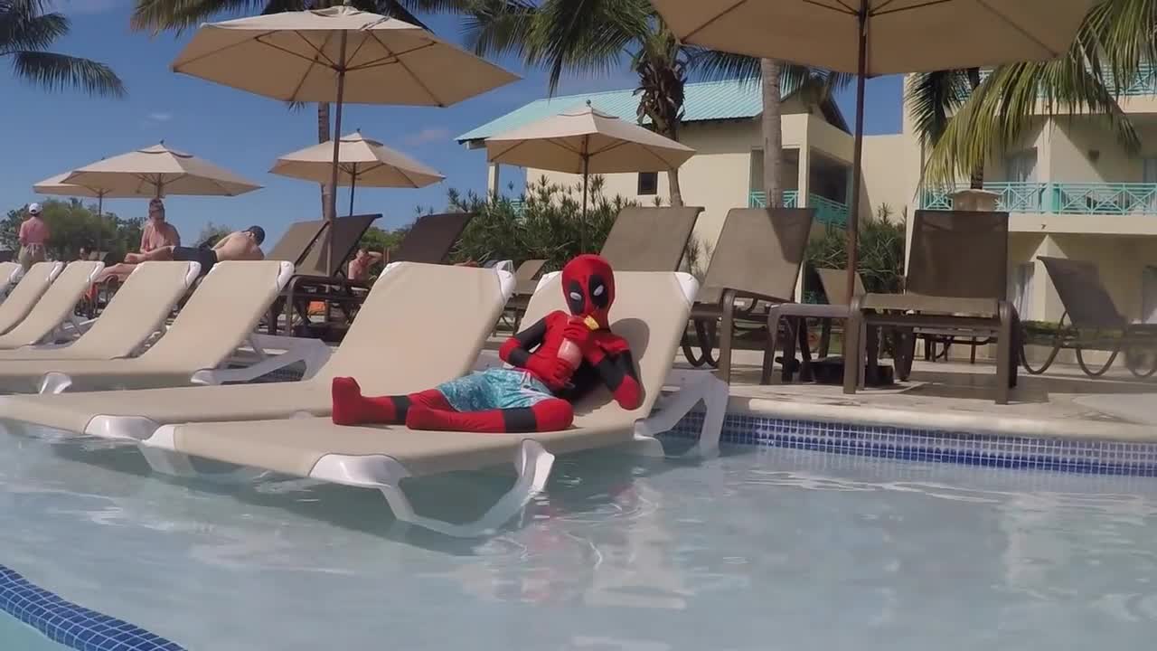 Melanie Knickerbocker - Kid Deadpool | Download HD video clip on | Vlipsy