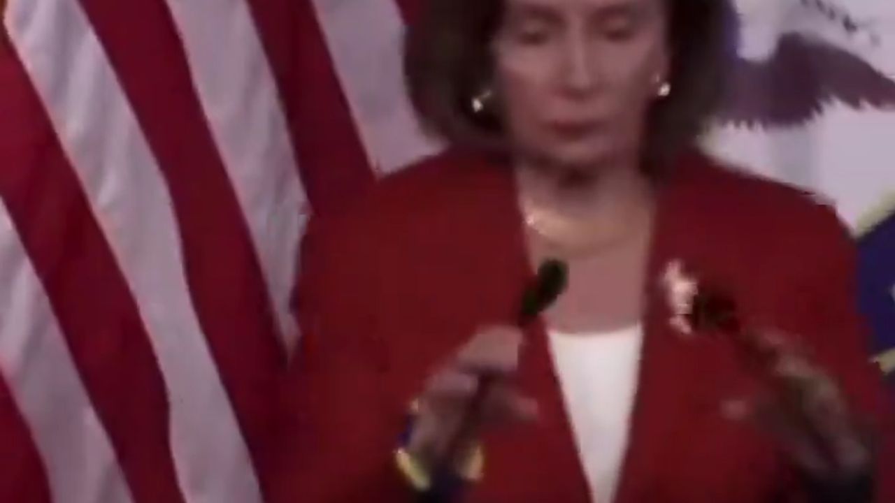 Nancy Pelosi - Not a good morning | Download HD video clip on | Vlipsy