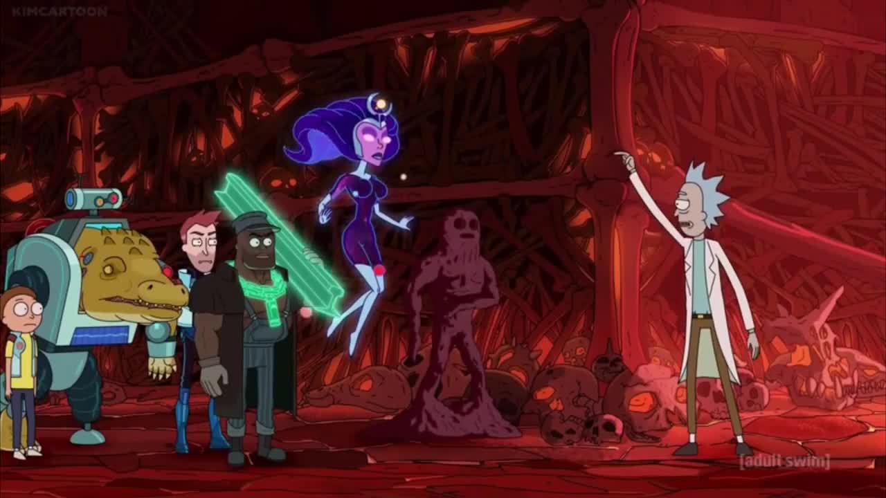 Rick and Morty - The Ghost Train Guy Would've Used a Ghost Train ...