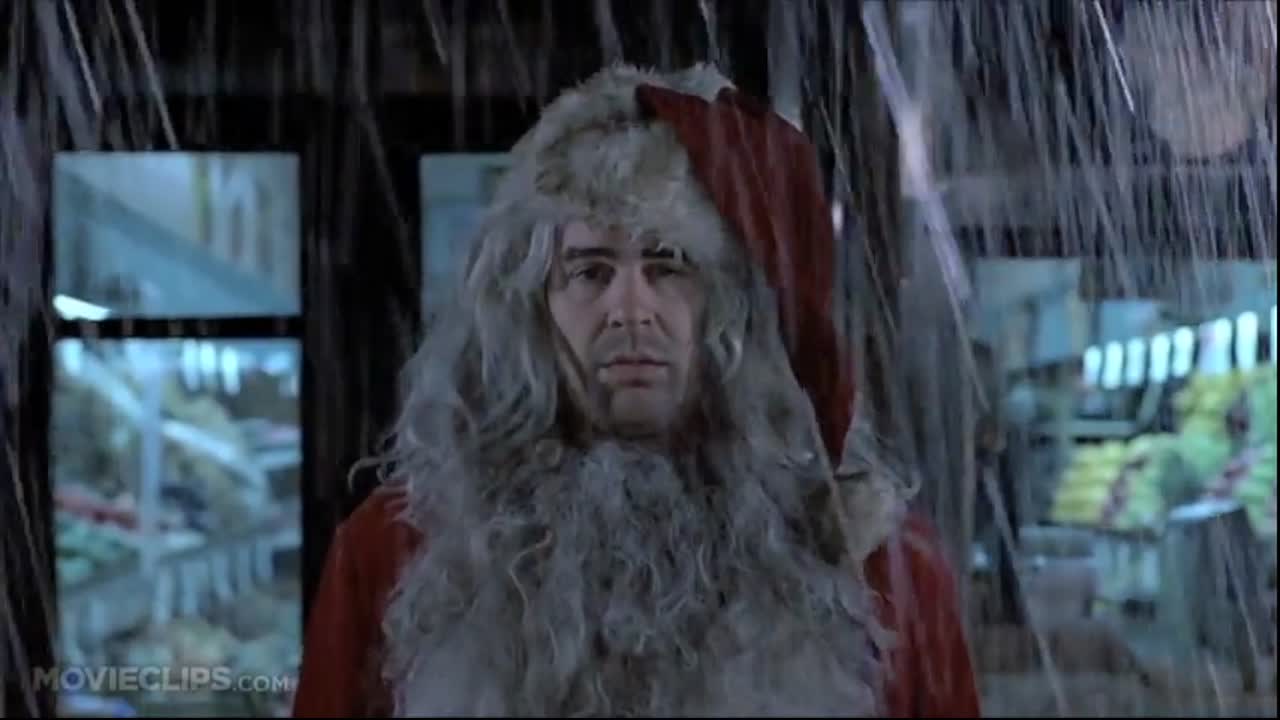 Trading Places: Santa under the rain. Find clips on VLIPSY