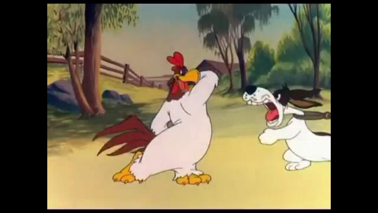 Foghorn Leghorn - Ah Shaddap!! | Download HD video clip on | Vlipsy